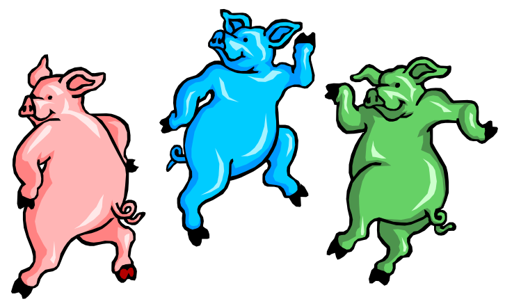 Pigs Dancing Clip Art Image - ClipSafari