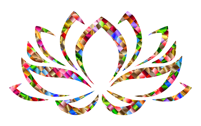 Colorful Lotus Clip Art Image - ClipSafari