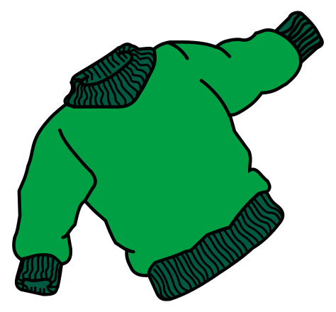 Green Sweater Clip Art Image - ClipSafari
