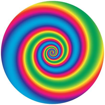 Rainbow Swirl Clip Art Image - ClipSafari
