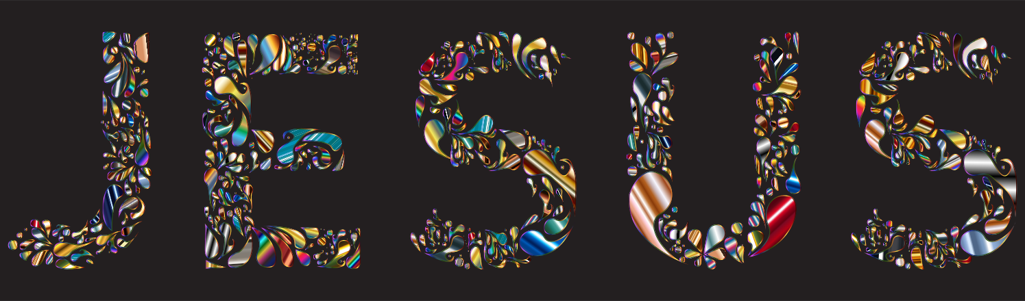 Jesus Typography Clip Art Image - ClipSafari