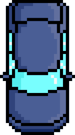 Pixelated Car Clip Art Image - ClipSafari