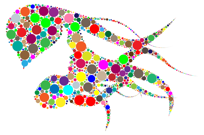 Colorful Dots Design Clip Art Image - ClipSafari