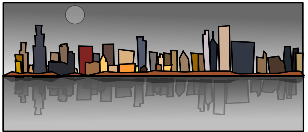 Cityscape Clip Art Image - ClipSafari