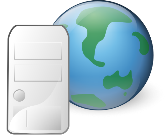 Computer and Earth Icon Clip Art Image - ClipSafari