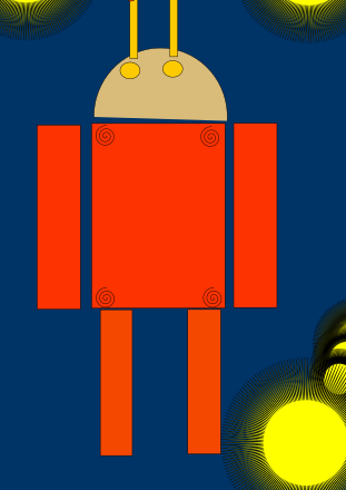 Red Robot Clip Art Image - ClipSafari