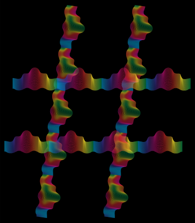 Rainbow Guilloche Hashtag Clip Art Image - ClipSafari