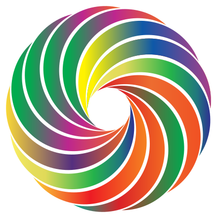Rainbow Wheel Clip Art Image - ClipSafari