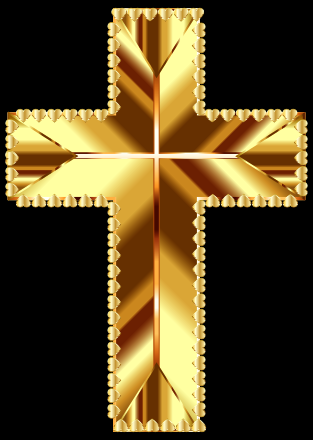 Golden Cross Clip Art Image - ClipSafari