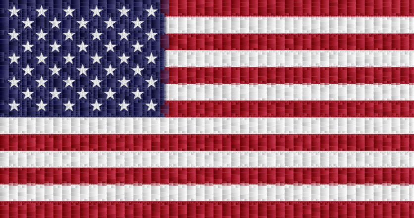 American Flag Rectangular Clip Art Image - ClipSafari