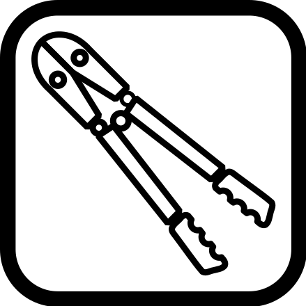 Bolt Cutter Symbol Clip Art Image - ClipSafari