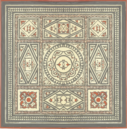 Roman mosaic Clip Art Image - ClipSafari