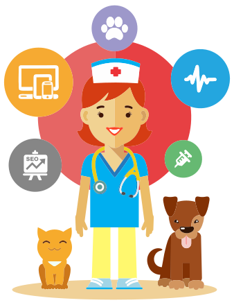 Vet Nurse With Animals Clip Art Image - ClipSafari
