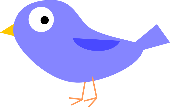 Blue Bird Clip Art Image - ClipSafari