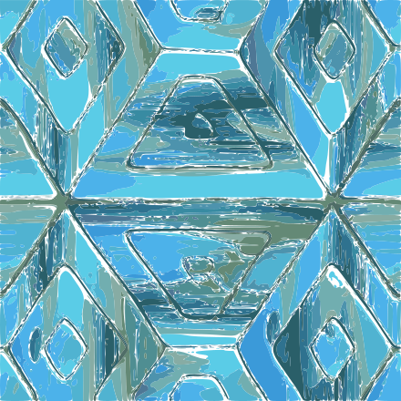 Blue Tile Pattern Clip Art Image - ClipSafari