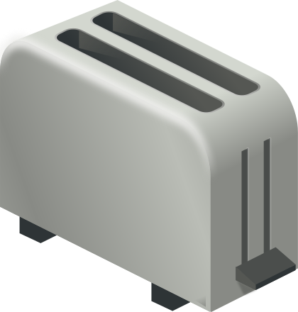 Isometric Toaster Clip Art Image - ClipSafari