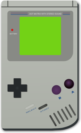 Vintage Gameboy Clip Art Image - ClipSafari