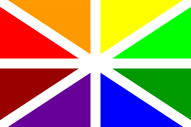 Rainbow Flag Clip Art Image - ClipSafari