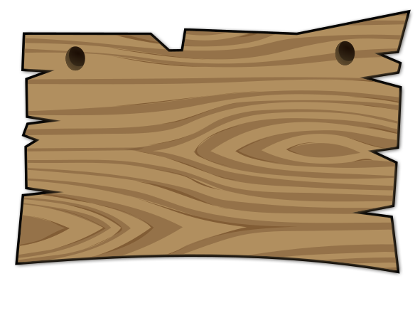 Wooden Board Clip Art Image - ClipSafari