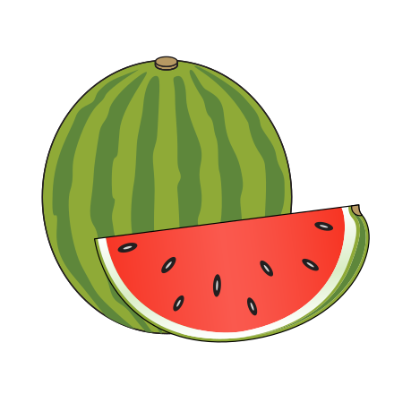 Watermelon Slice Clip Art Image - ClipSafari