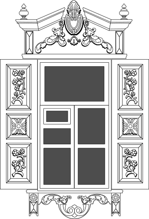 Window Outline Clip Art Image - ClipSafari
