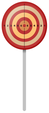 Target On Stick Clip Art Image - ClipSafari