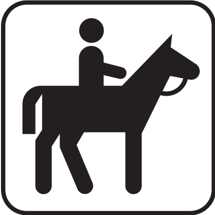 Horse Riding Symbol Clip Art Image - ClipSafari