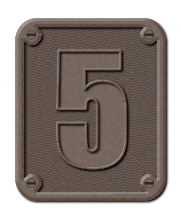 Plate Number Five Clip Art Image - ClipSafari