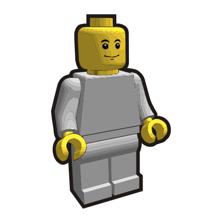 A Happy Lego Man Clip Art Image - ClipSafari