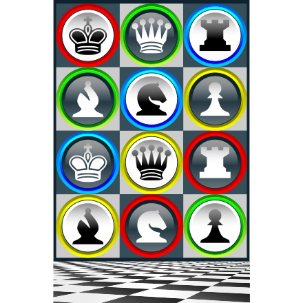 Chess Pieces Symbols Buttons Clip Art Image - ClipSafari