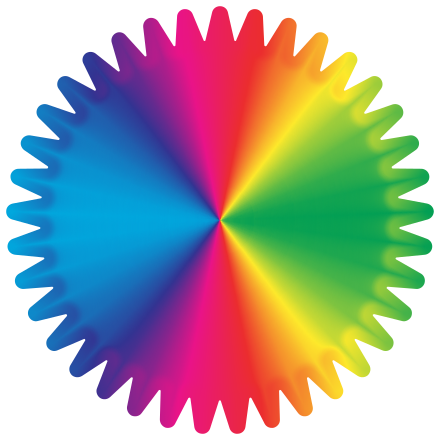 Rainbow Wheel Clip Art Image - ClipSafari