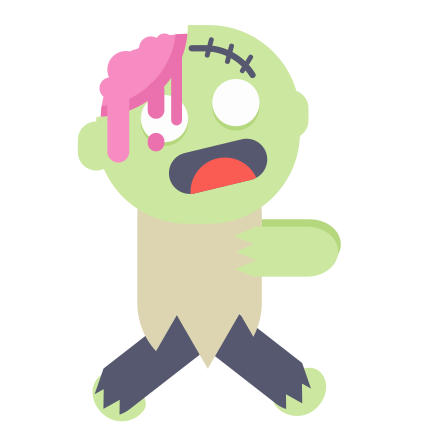 Pink Zombie Clip Art Image - ClipSafari