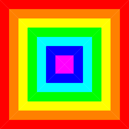 Colorful Square Frames Clip Art Image - ClipSafari