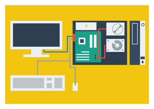 A Personal Computer Clip Art Image - ClipSafari