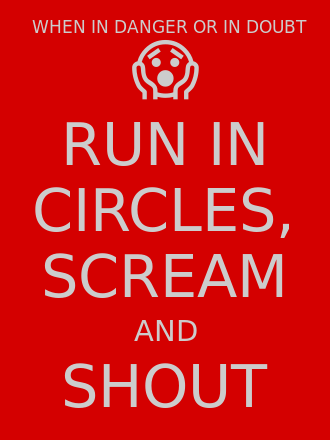 Run In Circles Poster Clip Art Image - ClipSafari
