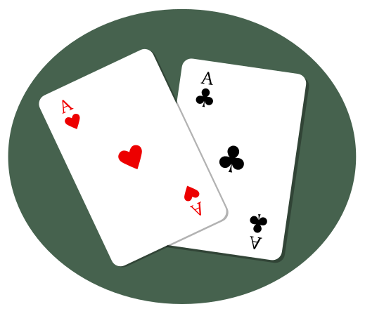 Two Aces Clip Art Image - ClipSafari