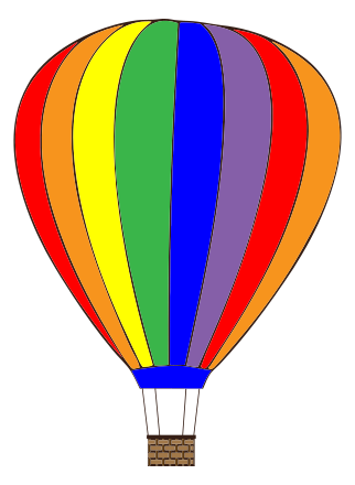 Rainbow Balloon Clip Art Image - ClipSafari