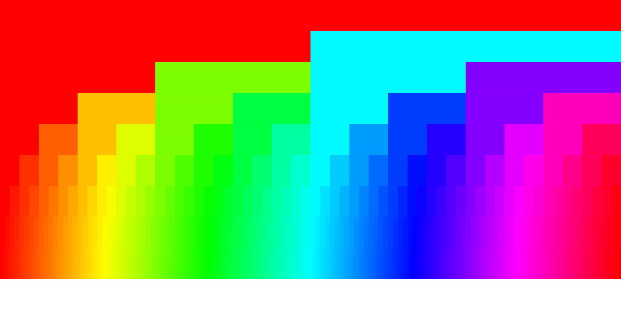 Rainbow Tiles Clip Art Image - ClipSafari