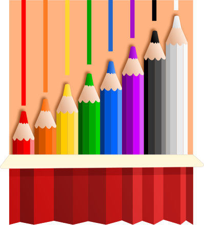 Colorful Pencils Clip Art Image - ClipSafari