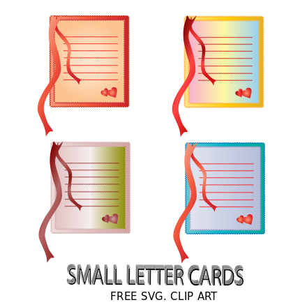 Small Letter Cards Clip Art Image - ClipSafari