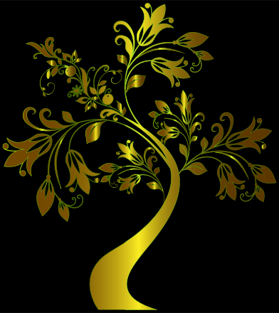 Golden Tree Clip Art Image - ClipSafari