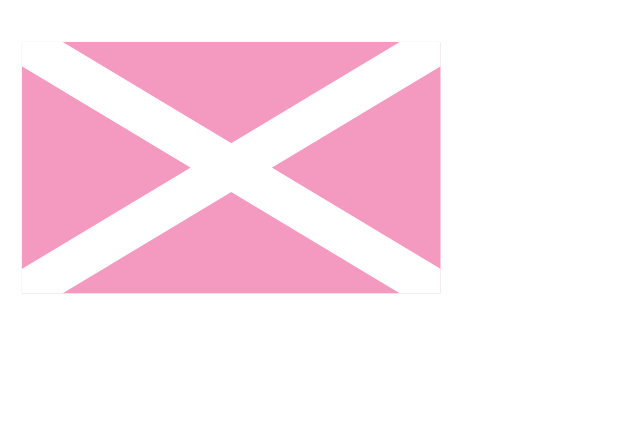 Pink Saltire Clip Art Image - ClipSafari