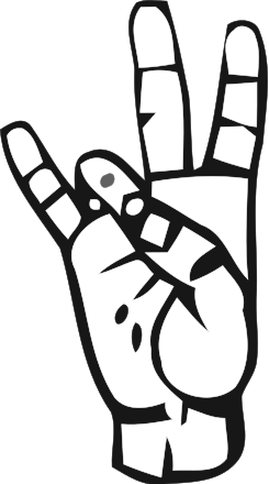 Hand Sign Clip Art Image - ClipSafari