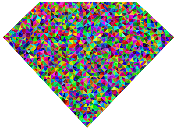 Colorful Diamond Clip Art Image - ClipSafari
