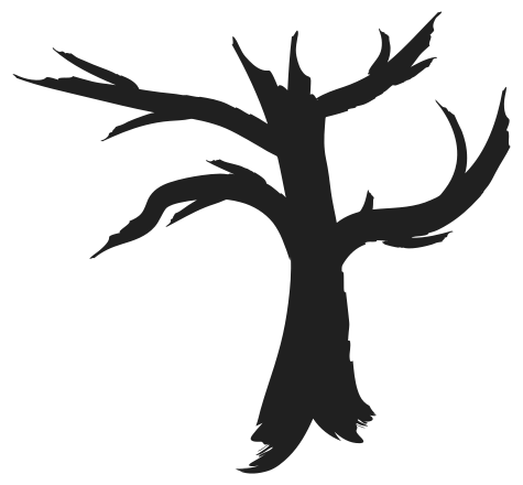 Dead Tree Silhouette Clip Art Image - ClipSafari
