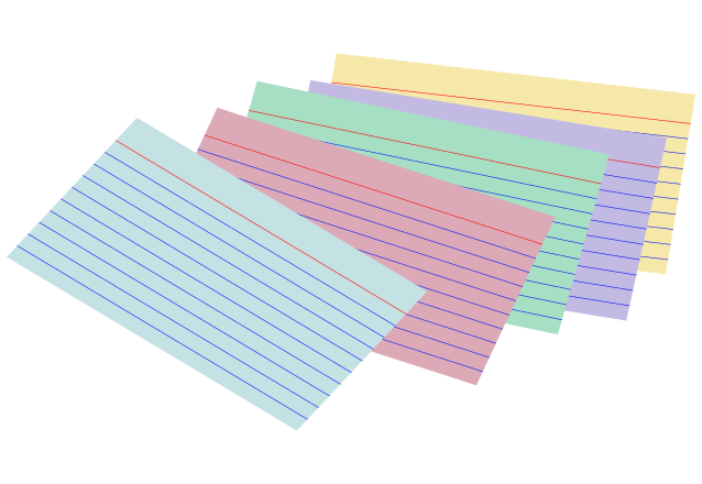 Index Cards Clip Art Image - ClipSafari
