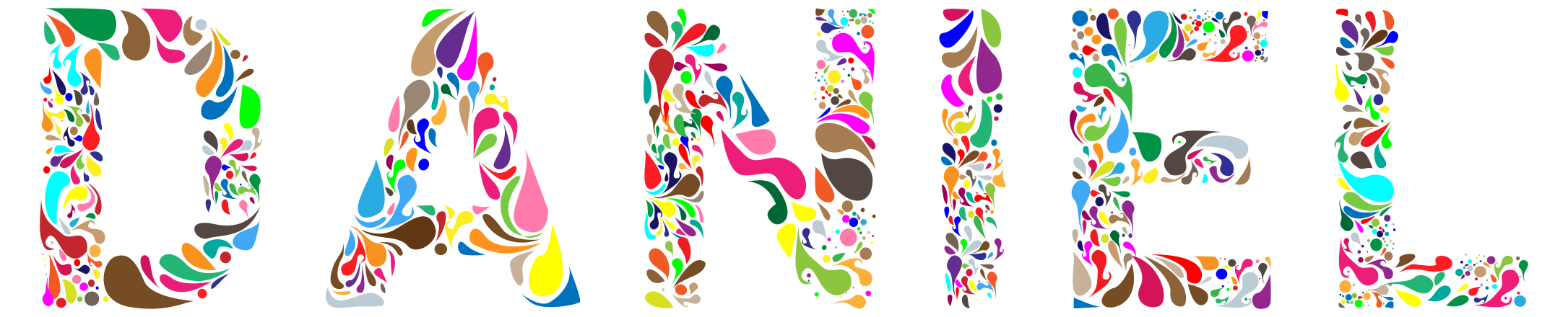 Daniel Typography Clip Art Image - ClipSafari