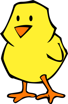 Yellow Chick Clip Art Image - ClipSafari