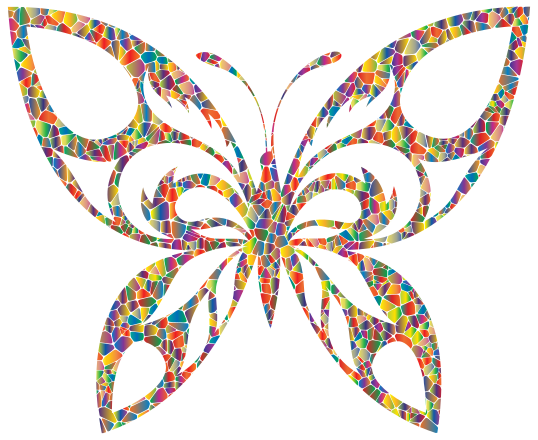 Colorful Butterfly Clip Art Image - ClipSafari