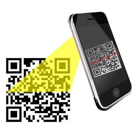 Scanning QR Code Clip Art Image - ClipSafari